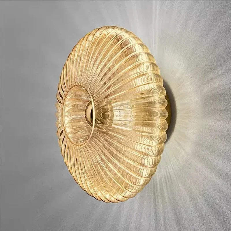 Applique murale verre soufflé | Style vintage – Luminaire signature
